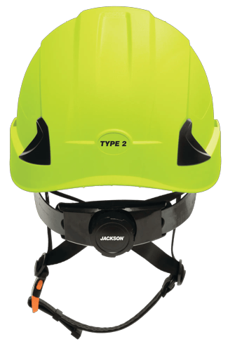 CH-2-300 Type 2 Safety Helmet - Non-Vented - Hi-Vis Green | 22906 ...
