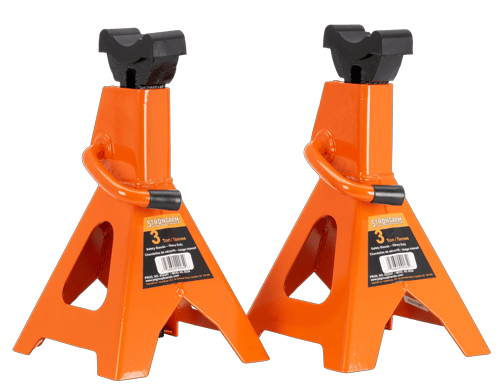 2-1/2-Ton Service Jack plus 3-Ton Vehicle Stands | 030416 | Hydraulic ...