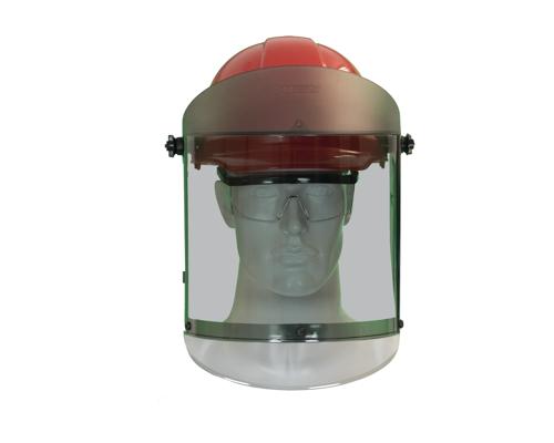 TCG™ Arc Flash Face Shield - Hard Cap - 12 Cal - Clear - One-Size ...