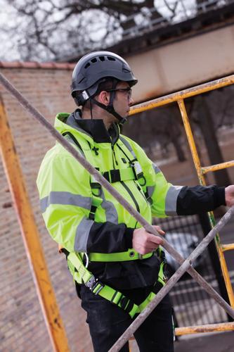 CH400 Industrial Climbing-Style Hard Hat – Vented – Black | 20927 ...